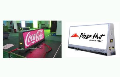 中国 -高リゾリューション ビデオ広告のための味方されたタクシーの広告印は二倍になります 販売のため