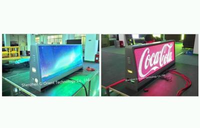 Cina cima di alluminio del taxi P5 di 960×320mm che annuncia i pidocchi dell'esposizione di LED 4300 in vendita