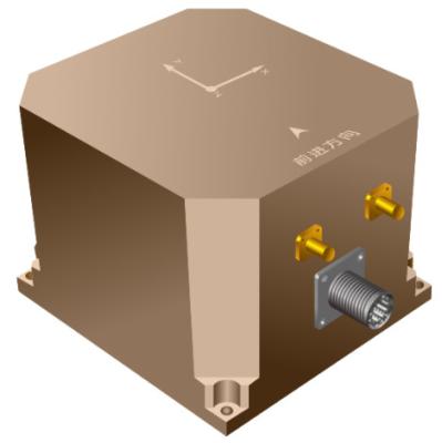 China Sistema de navegação inercial de precisão ±500°/s Faixa com sensores giroscópicos de fibra óptica RS422 Saída à venda