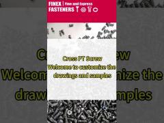 INCH Σύστημα μέτρησης M4 WN1452 Torx Pan Head Black Zinc Plated PT Screw 16mm μήκος