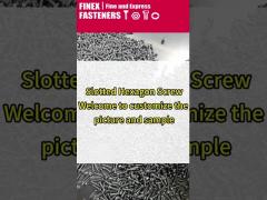Πλήρως νήμα 304 από ανοξείδωτο χάλυβα Hex Head Screw με Flat Lock Washers
