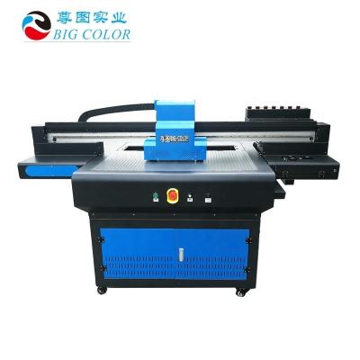 China 90*60cm Afmeting 340kg Flessenprinter UV Flatbed Printer met DX8 koppen Te koop