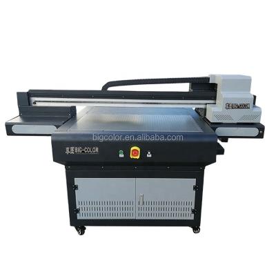 China 6 Kleur UV Flatbed Inkjet Printer voor flessen Glas Acryl Board Hout en Metaal TX800 Printkop inbegrepen Te koop