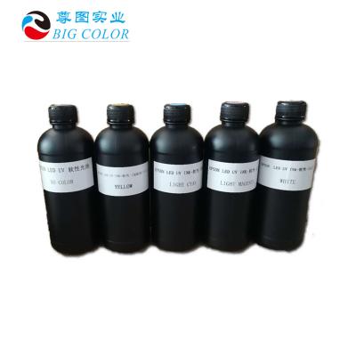 Китай 0.5L / 1 бутылка Объем упаковки Светодиодная лечебная мягкая УФ-чернила для TX800 DX5 4720 6 месяцев Срок годности продается