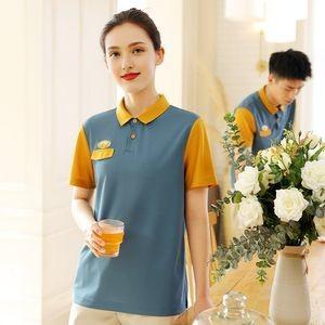 China Elegent Full Sleeves Bakery Tea Shop Fast Food Restaurant Work Uniform for Waiter for sale