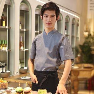 China Premium Chef Jacket Wrinkle-Free & Breathable Fabric Custom Logo (OEM/ODM) for sale