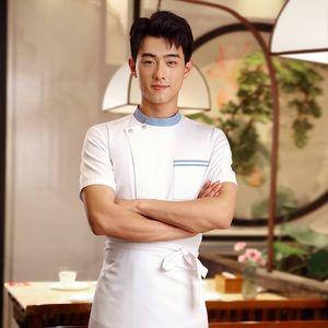 China Wholesale Price Black Shirt Workwear Jacket Hotel Restaurant Cook Chef Uniform for sale