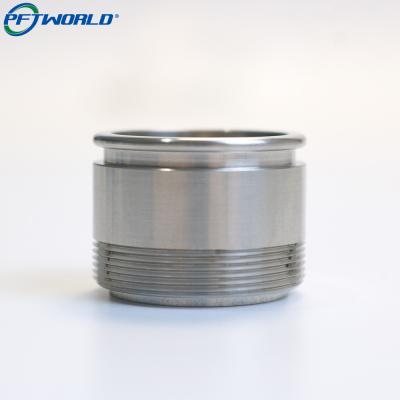 China Anodizante natural Fresa CNC y piezas de torneado Componente de precisión de aleación de aluminio en venta
