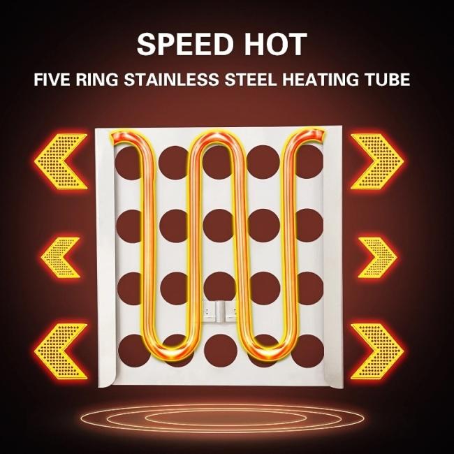 Heavy-Duty Large Capacity Commercial Electric Fryer for Bulk Food Preparation