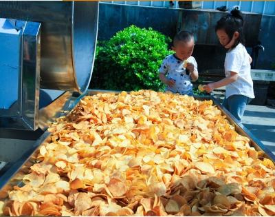 중국 커스터마이징 열처리를 가진 산업용 감자 칩 생산 장비 판매용