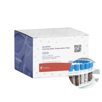 Cina Tubi della raccolta del sangue di conservazione di CFDNA per l'ordinamento di Metagenomic Next Generation in vendita