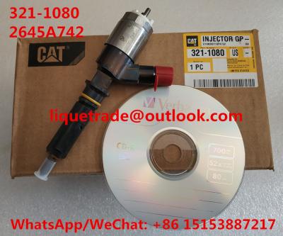 China CAT Common Rail Fuel Injector 321-1080 / 3211080 / 2645A742 For Caterpillar CAT Injector 321 1080 for sale