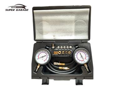 Cina Corredi 0-100psi 0-700kpa del tester di pressione dell'olio per motori con due calibri in vendita