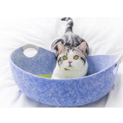 Китай Wholesale Breathable And Warm Manufacturer Cat Dog Comfortable Nest Felt Pet House продается