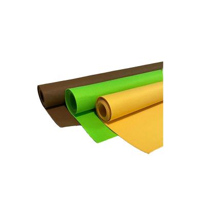 Chine Environmental Recycled Materials Fabric 1mm 2mm 3mm Thickness Color Felt Roll Non Woven Felt à vendre
