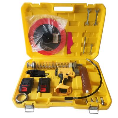 Cina ingrassatore a siringa ad alta pressione senza cordone 21v, ingrassatore a siringa di 10000psi CAT in vendita