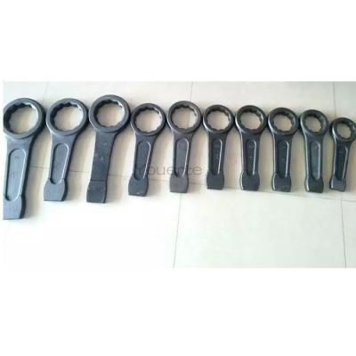 China Impacto relevante do fim que arrasta-se a ferramenta de Ring Spanner Carbon Steel Wrench à venda