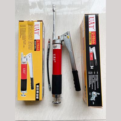 Cina Ingrassatore a siringa manuale della leva dell'ingranaggio 600CC: Barilotto d'acciaio 6000~10000 PSI (900CC-32oz, rossi) in vendita