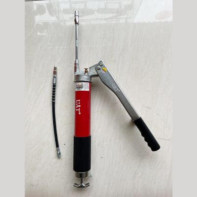 Cina Gear Manual Lever Grease Gun 600cc Steel Barrel 3600~10000 Psi in vendita