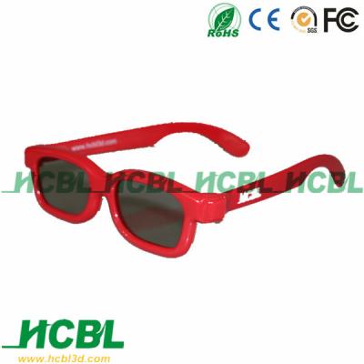 Cina Il VIP popolare ha polarizzato gli occhiali passivi dei bambini 3D di vetro 3D in vendita