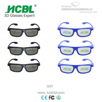 中国 普遍的な 3D Eyewear の回状は RealD の映画館のための 3D ガラスを分極しました 販売のため
