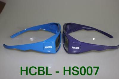 中国 3D 回状はマスター イメージのための安全ガラスの紫色フレームを分極しました 販売のため