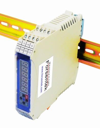 DIN rail load cell indicator