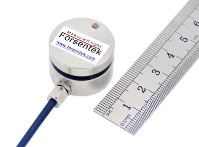 China 200N 500N 1kN 2kN 5kN 10kN 20kN Sensor de fuerza de compresión con brida de montaje en venta