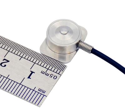 China Miniature Compression Force Load Cell 0-50kg Micro Load Button Sensor 0-500N en venta