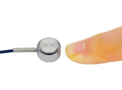 China Medida de la fuerza de compresión de Mini Button Load Cell 100N 200N 500N en venta