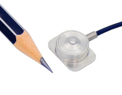 China Tipo célula 10lb 20LB 45lbf del botón de la carga de compresión 110 libras de sensor micro de la fuerza en venta