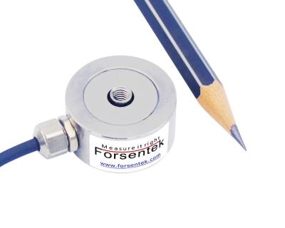 China Transductor de fuerza de compresión en miniatura 1kN 500N 200N 100N con agujero M4 en venta