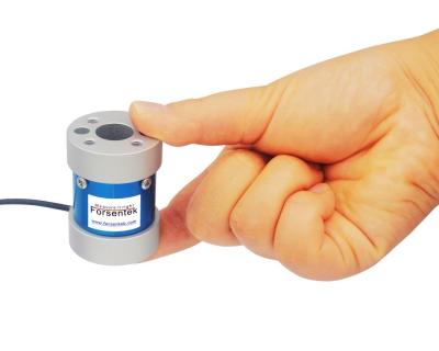 China transductor miniatura del esfuerzo de torsión del sensor FT01 del esfuerzo de torsión de la reacción del Reborde-a-reborde en venta