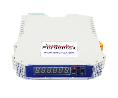 China Unidad de visualización de la celda de carga montada en el tren DIN en venta