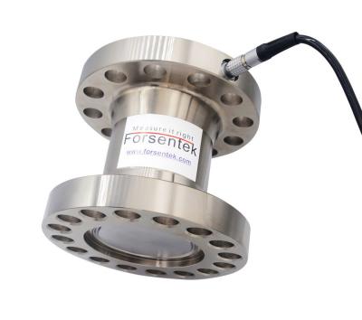 China Flange Mounted Compression Load Cell 200 ton Cylinder Type Load Cell 100ton à venda
