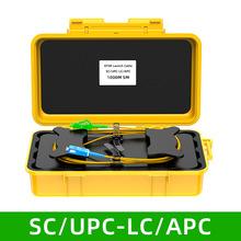 1km SM SC/APC-SC/APC OTDR Launch Cable Box,1310/1550nm Dead Zone Eliminator;SM/MM SC/FC/ST/LC UPC/APC 150M~2KM