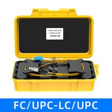 1km SM SC/APC-SC/APC OTDR Launch Cable Box,1310/1550nm Dead Zone Eliminator;SM/MM SC/FC/ST/LC UPC/APC 150M~2KM