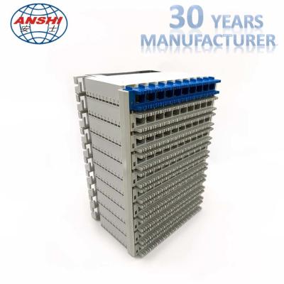 China Tipo horizontal de alta densidad del capítulo de distribución principal del MDF con 100 pares de la capacidad en venta