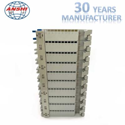 China High Density MDF Main Distribution Frame Horizontal Type With 100 Pairs Capacity for sale