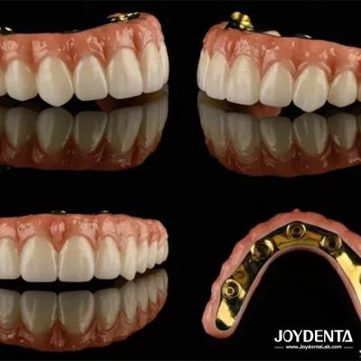 Cina Ti Bar Zirconia Hybrid Implant Bridges High Translucency per protesi dentali in vendita