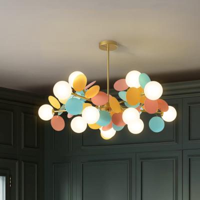 China Nordic Chandelier Personality Colorful Cartoon Bedroom Lamp Modern Children's Room Lamp Boy Girl Room Lamp(WH-MI-208) for sale