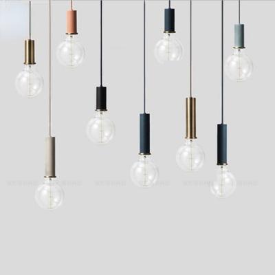 China Colorful Pendant Light Fixture Small Metal Hanging Lamp Luminaire Kitchen Dining Room effect lamp(WH-GP-68) for sale