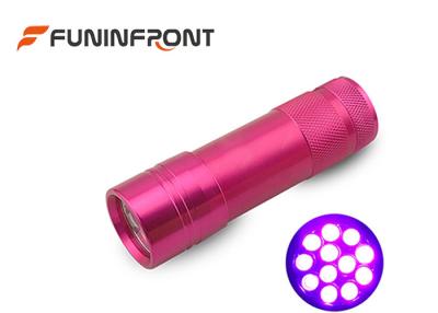 Cina 12LEDs rivelatore dell'urina del controllore dei soldi della torcia elettrica della torcia della luce ultravioletta LED MINI in vendita