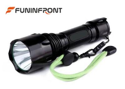 中国 高い輝度のコンパクトのクリー族LEDのトーチ、5つのギヤ手持ち型の戦術的な懐中電燈 販売のため