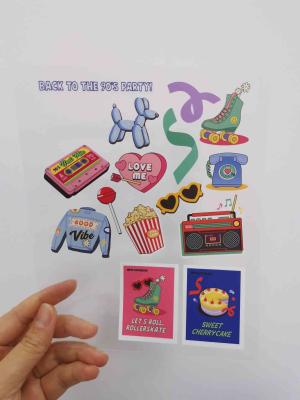 Cina La chiavetta Waterproof Print Sticker del vinile di CMYK identifica adesivo in vendita
