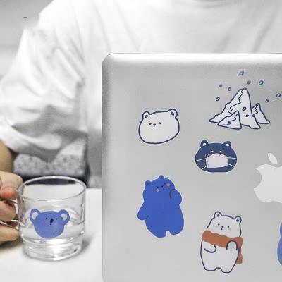 Cina Il vinile libero Bopp di BPA ha stampato le etichette adesive dell'autoadesivo per il computer portatile in vendita