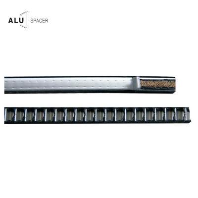 Cina Spacer with Bulty 2021 Hot Sale Double Glass Warm Edge Rubber 6mm Strip Barra distanziatrice in alluminio butilico in vendita