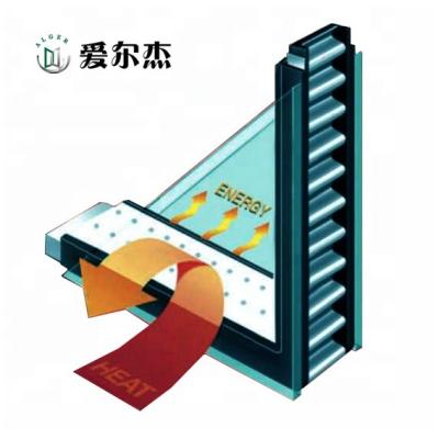 China Insulating glass bendable aluminum butyl spacer en venta