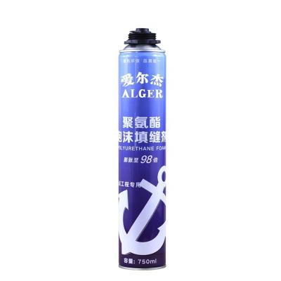 中国 白い接着剤の密封剤ポリウレタンは窓およびドアのためのPUの泡の密封剤に吹きかける 販売のため