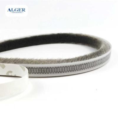 中国 ABM Various Types Aluminum Sliding Window Weather Strip Wool Pile Seal Strip for Glass Door 販売のため